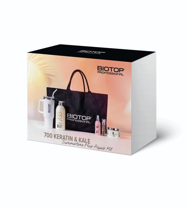 BIOTOP ביוטופ מארז קיץ 2025 סדרת קרטין וקייל 700 | ביוטי פקטורי ...